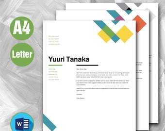 Business Letterhead Template Canva Editable, Custom Company Letterhead ...