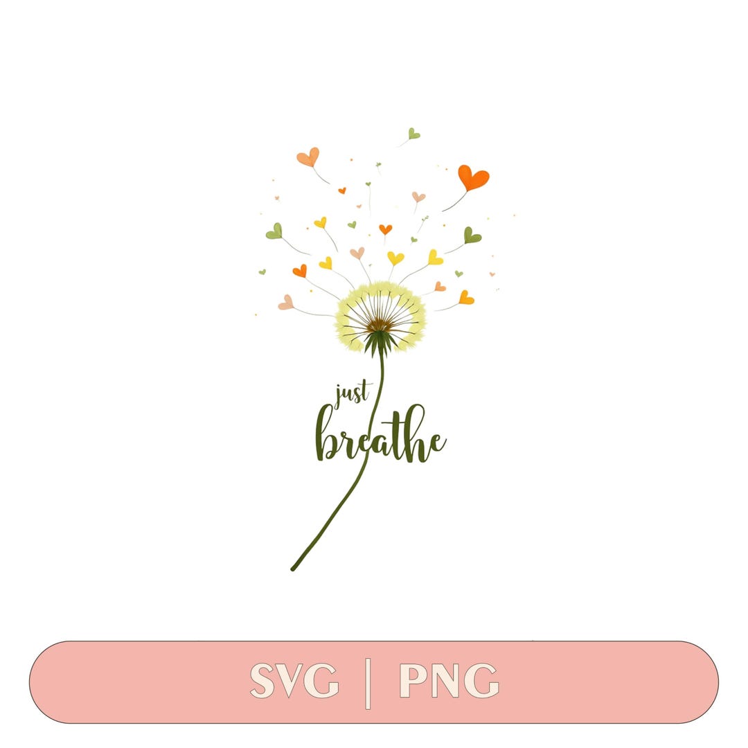 Just Breathe Sticker, Take It Easy Decal, Calm Yourself Sticker ...