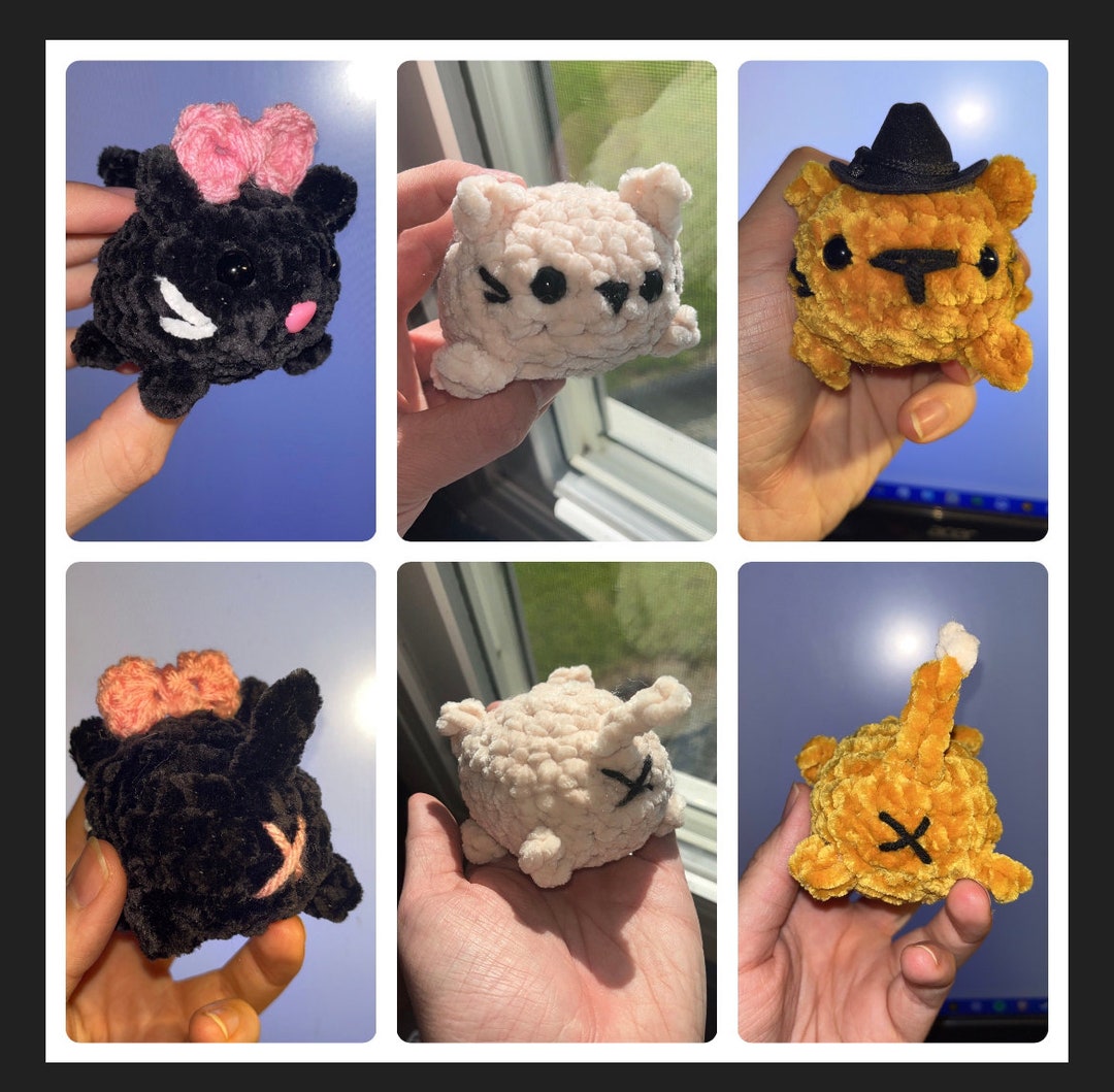 Chester the LOAF CAT BUDDY & Friends! ( Crocheted Little Loaf Kitty ...