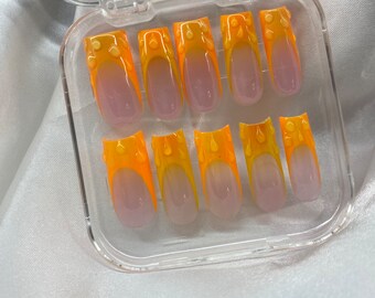 Handmade Quality Acrylic Press Ons - Etsy