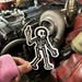 Skeleton Sticker - Etsy