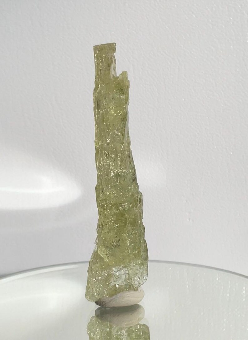 Etched Heliodor, Yellow Beryl Crystal, 71.81 Ct. - Etsy