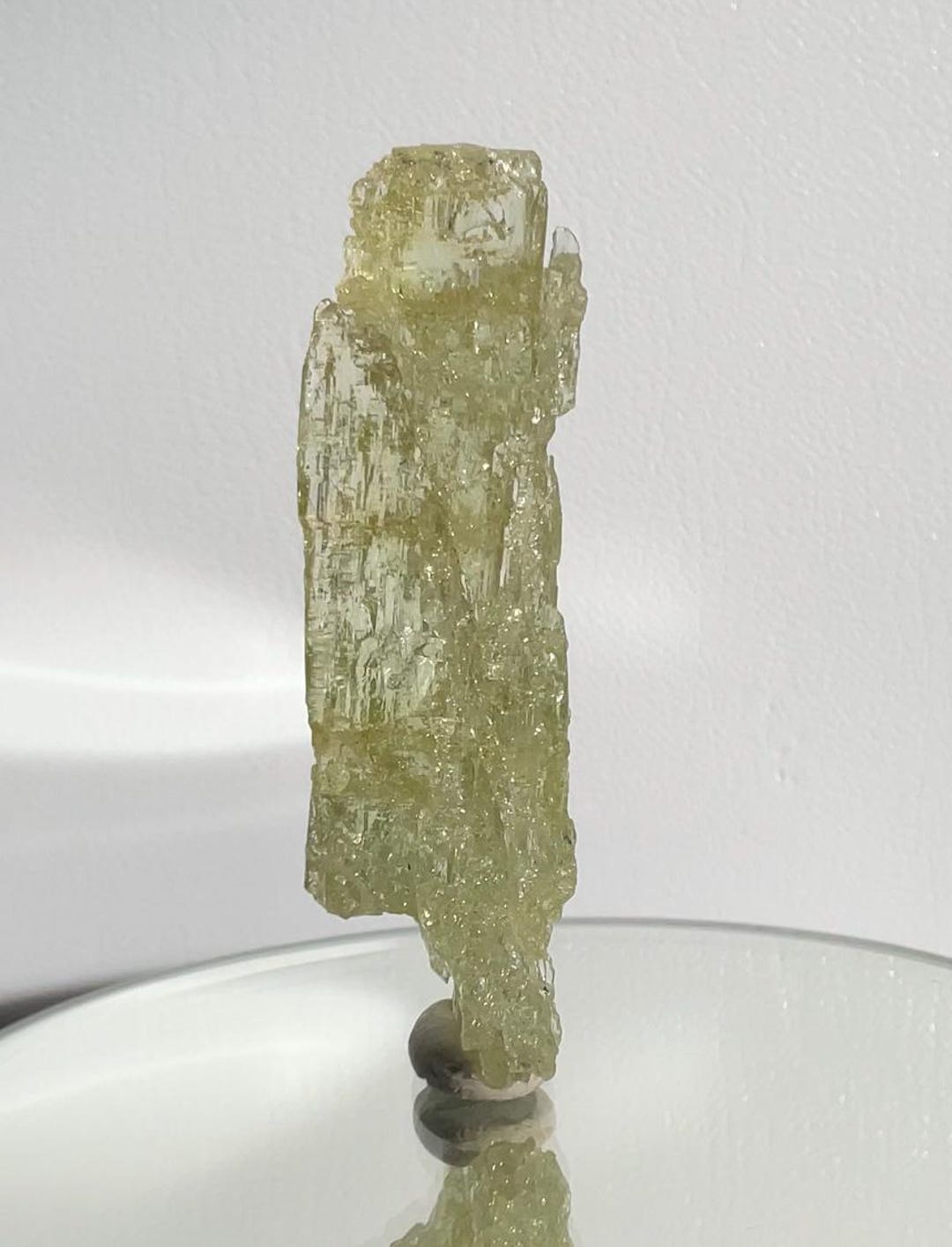 Etched Heliodor, Yellow Beryl Crystal, 71.81 Ct. - Etsy