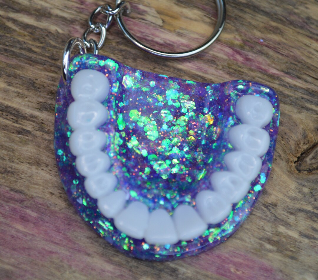 Dental Christmas Gifts Teeth Keychain Dental Hygienist Gift Dentist ...