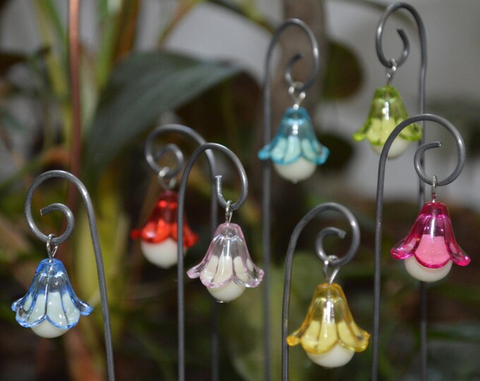 Flower Fairy Lights ~ Miniature Lights ~ Fairy Garden ~ Fairy Lantern ...