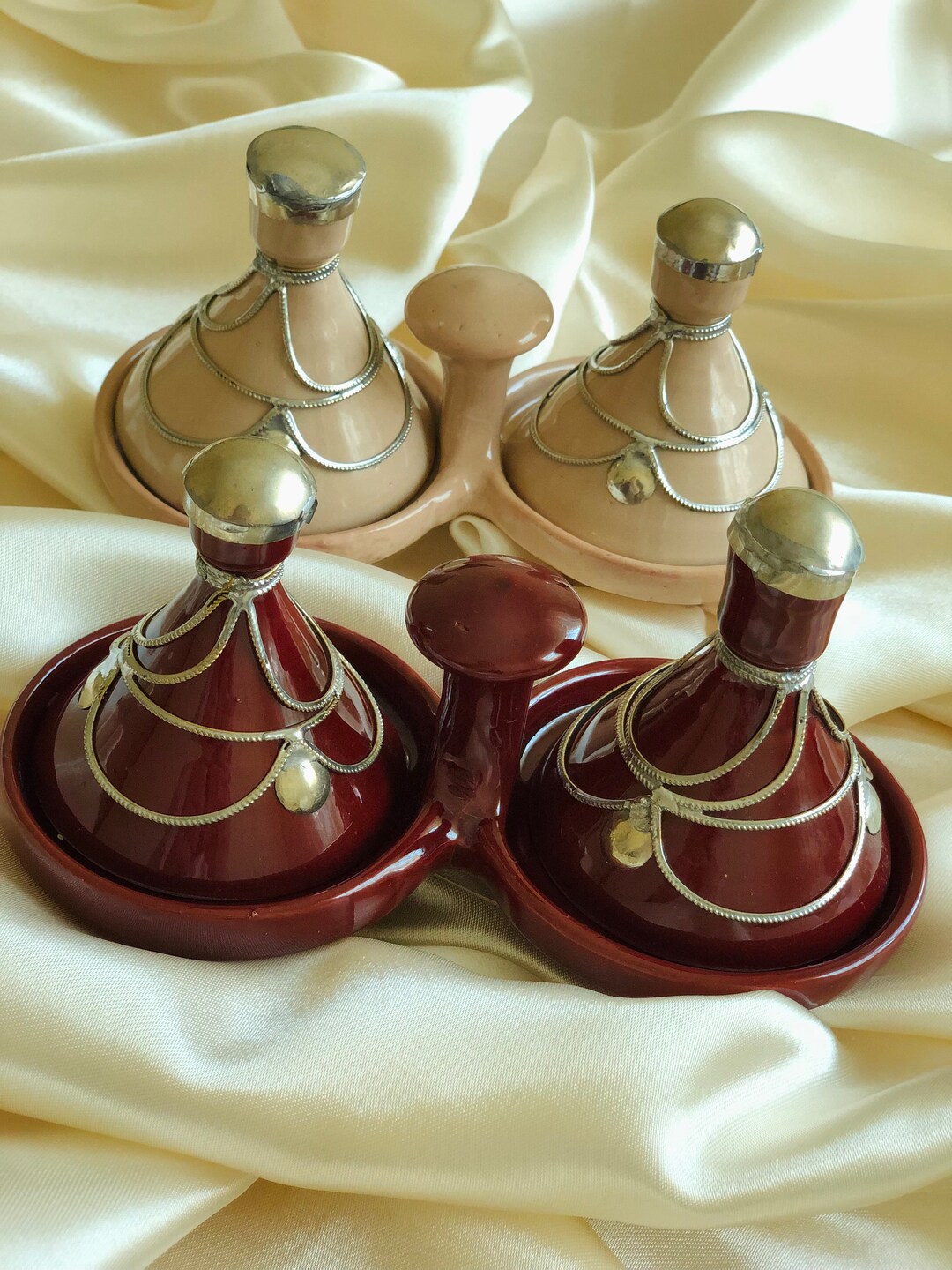 Moroccan Terracotta Pot Spice Container Handmade Ceramics Handmade ...