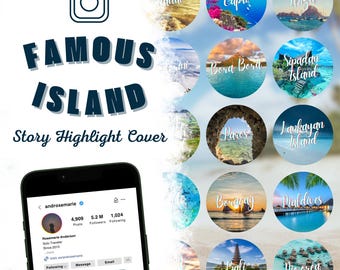 Country Instagram Story Highlight Covers, Travel Story Highlight Covers ...