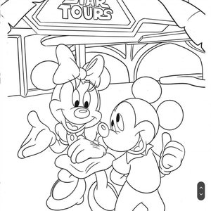 Coloring Book Park Disn..ey And. - Etsy