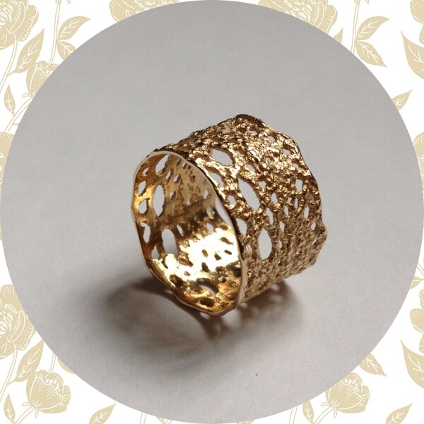 Lace Ring - Etsy