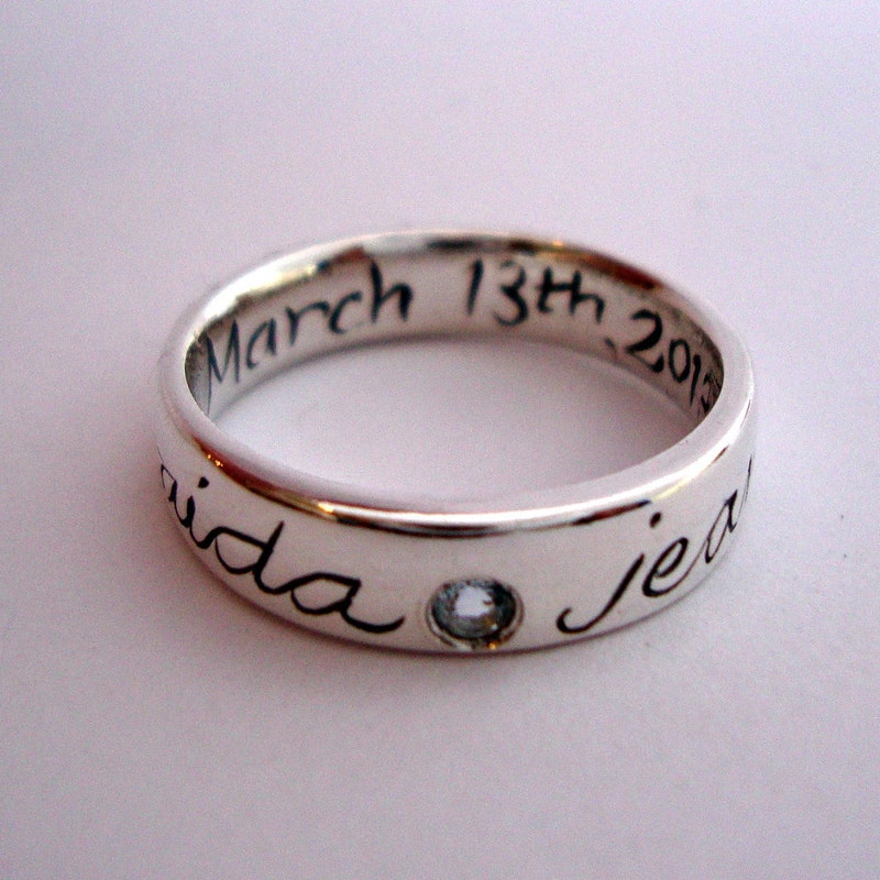 Inside Engraved Ring - Etsy