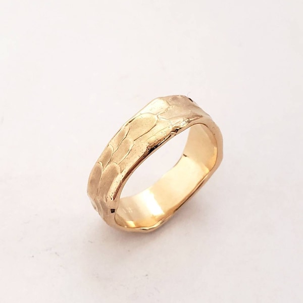 Organic Wedding Ring - Etsy