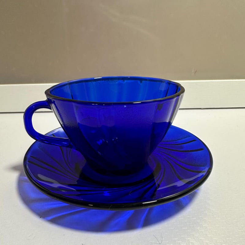 Duralex Cup and Saucer - Etsy