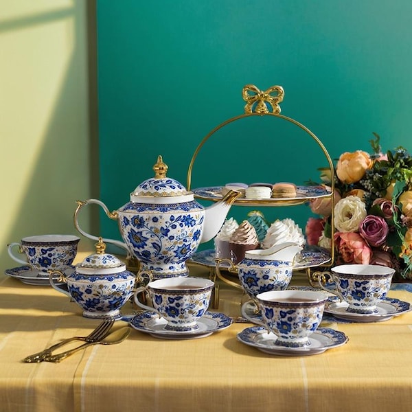 Ceramic Tea Set - Etsy