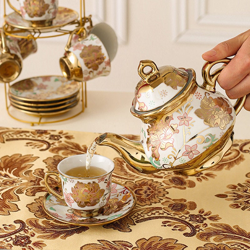 European Style Ceramic Coffee Set | Ceramic Coffee Cup and Saucer Set ...