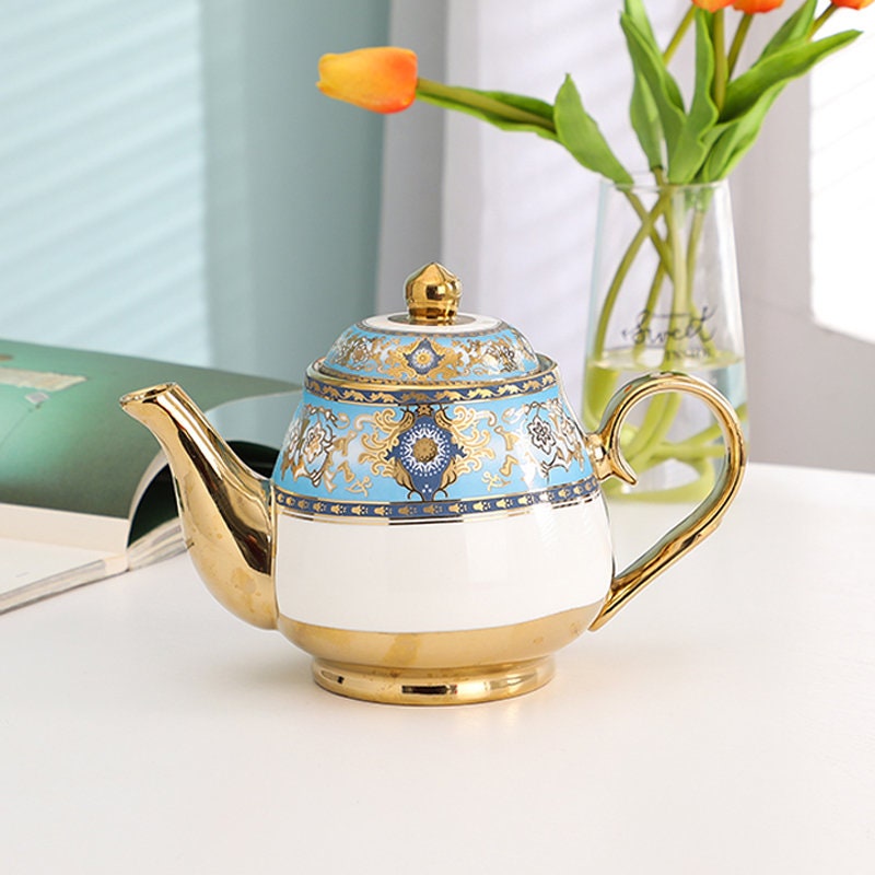 Ceramic Coffee Set | Ceramic Coffee Cup and Saucer Set | European Ceramic Tea Set | Afternoon ...