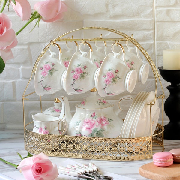 Coffee and Tea Set - Etsy