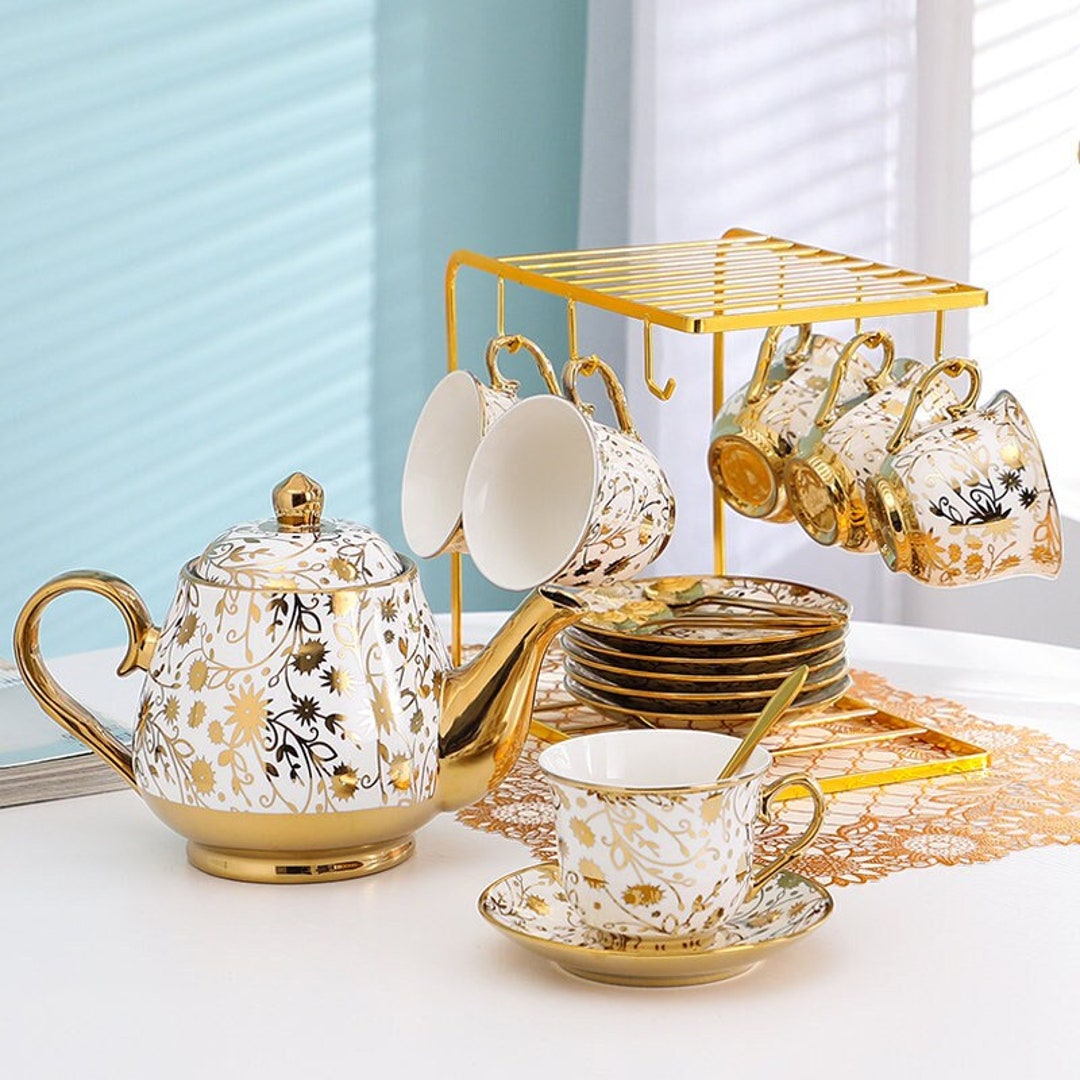 European Style Ceramic Coffee Set | Ceramic Coffee Cup and Saucer Set ...