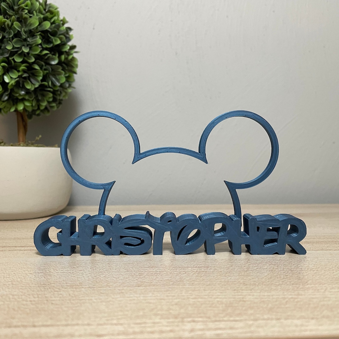 Personalized Disney Styled Name Plate, Customizable Name Plate, Disney ...