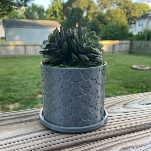 Mickey Mouse Planter - Etsy