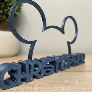 Personalized Disney Styled Name Plate, Customizable Name Plate, Disney ...