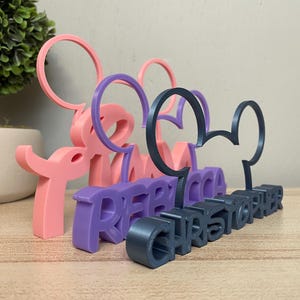 Personalized Disney Styled Name Plate, Customizable Name Plate, Disney ...