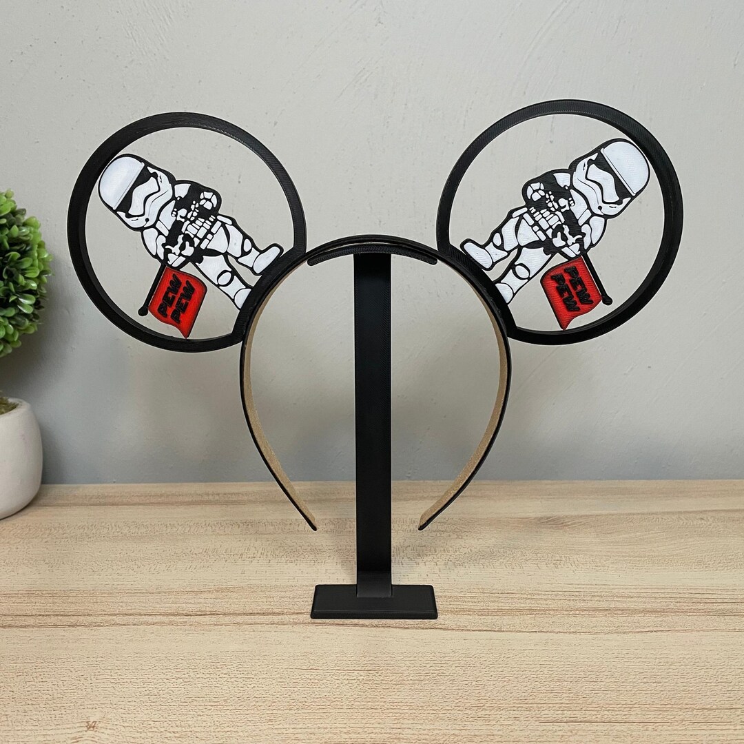 Star Wars First Order Stormtrooper Pew Pew Mouse Ears With No Bow ...