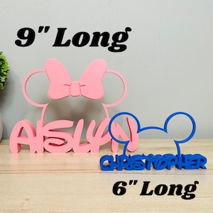 Personalized Disney Styled Name Plate, Customizable Name Plate, Disney ...