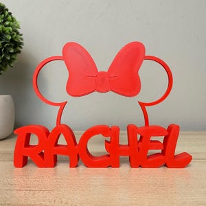 Personalized Disney Styled Name Plate, Customizable Name Plate, Disney ...