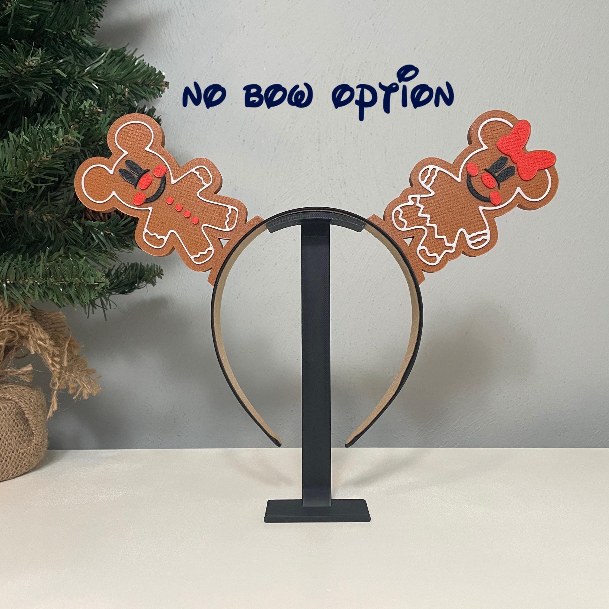 Gingerbread Mickey and Minnie Mouse Themed Ears, Magical Mouse Ears ...