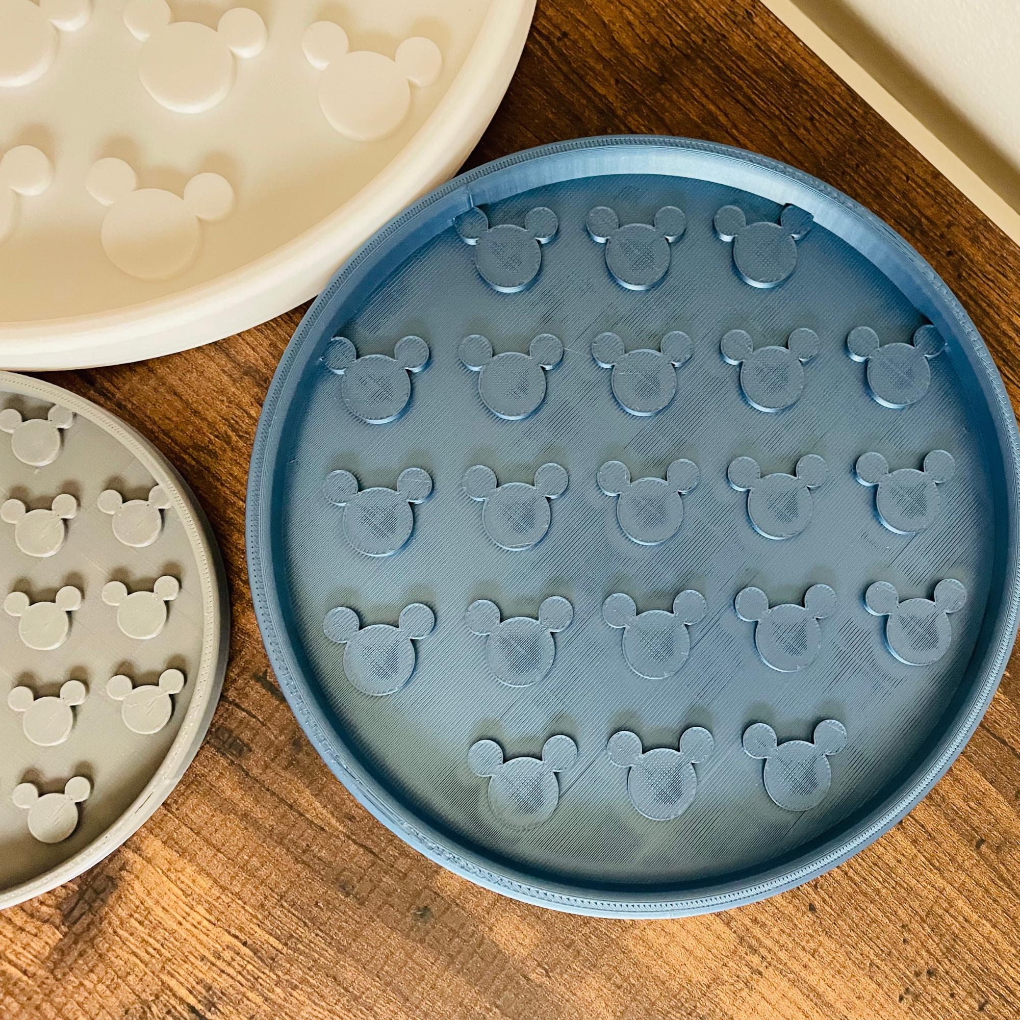 Mickey Mouse Planter: 3D Printed Succulent Pot With Saucer - Etsy