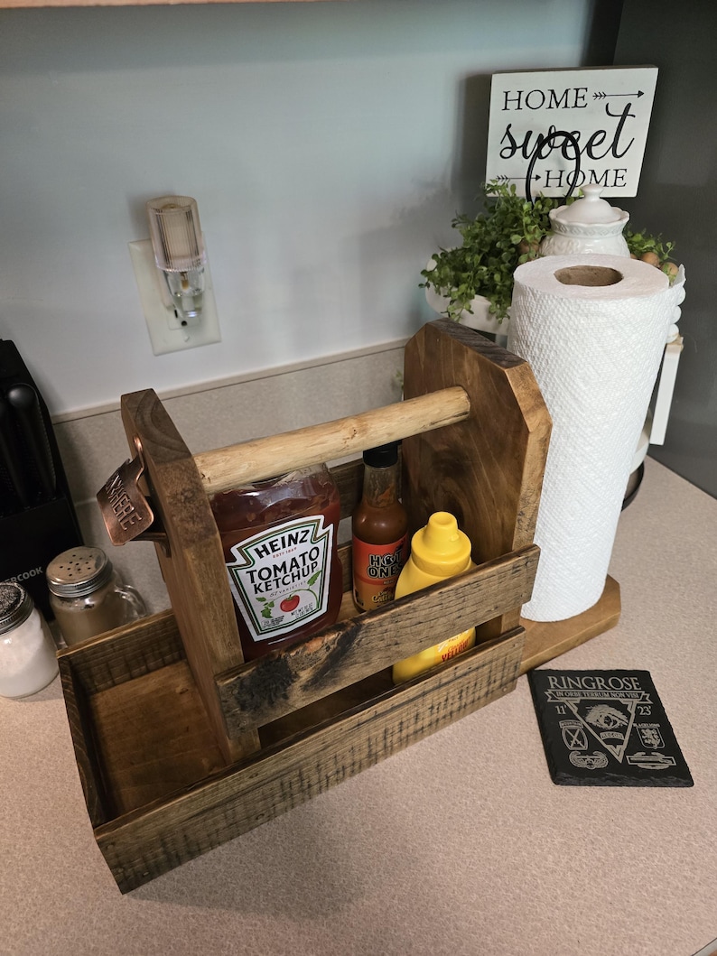 BBQ Caddy "daddy's Caddy" (brown) - Etsy