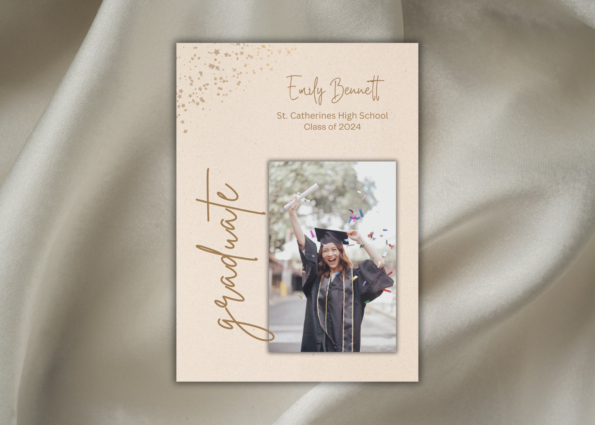 Graduation Invitaion Card Template for Graduation Party Invite for ...