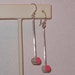 Long Sterling Silver Sticks With Custom Color Circles - Etsy