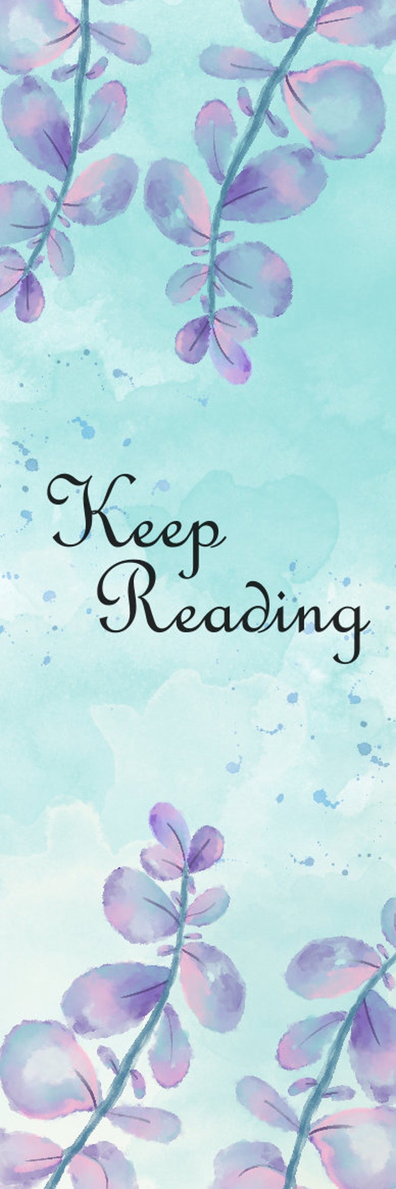 Printable Bookmarks, Reading Quotes, Digital Download Bookmark, Gift ...