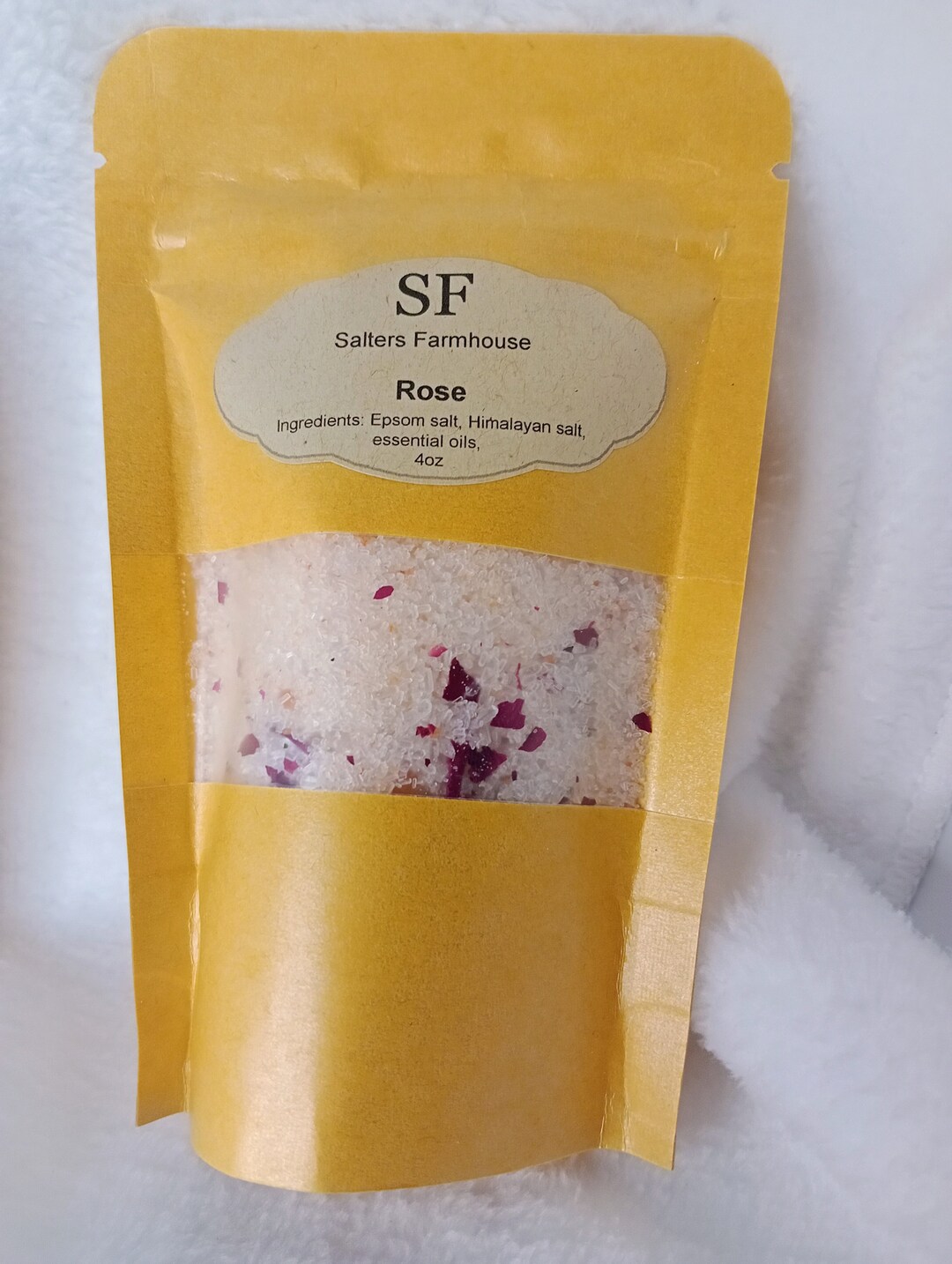 Self-care Soak: Small Batch Bath Salts 4oz - Etsy