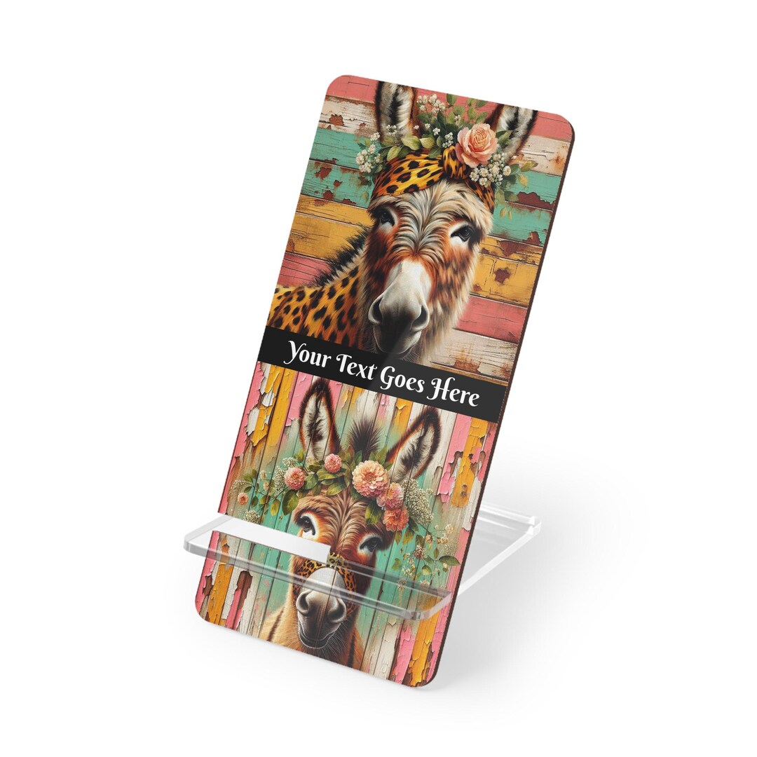 CUSTOMIZABLE Donkey Phone Stand - Etsy