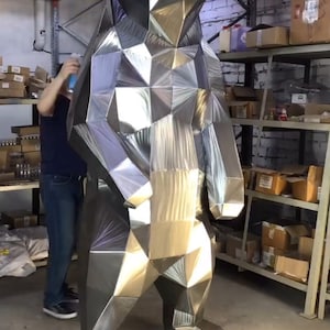 Angry Bear Metal Papercraft , DXF, Gurko, Pepakura, Template, 3D ...