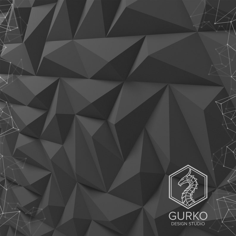 Parallelogram Tile Papercraft, Digital Template, PDF Download, Gurko ...