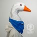 Goose Mask Papercraft, Bird, Digital Template, PDF, SVG, DXF Download ...