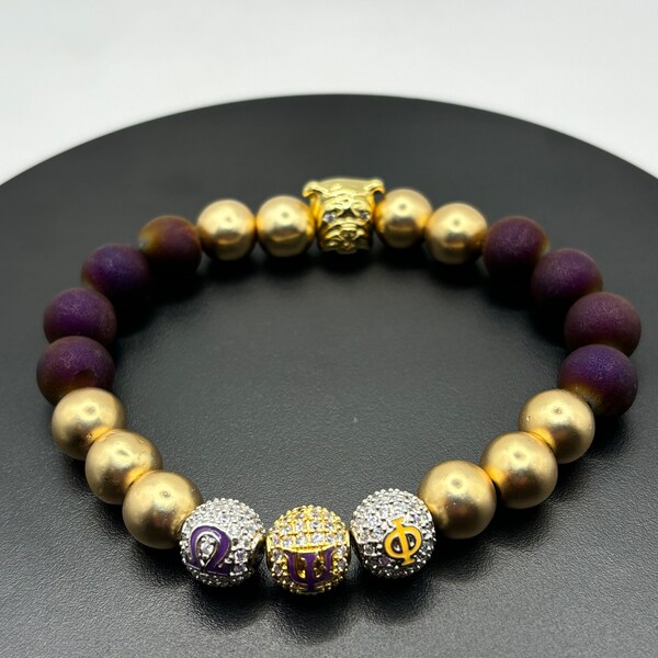 Omega Psi Phi Bracelet - Etsy