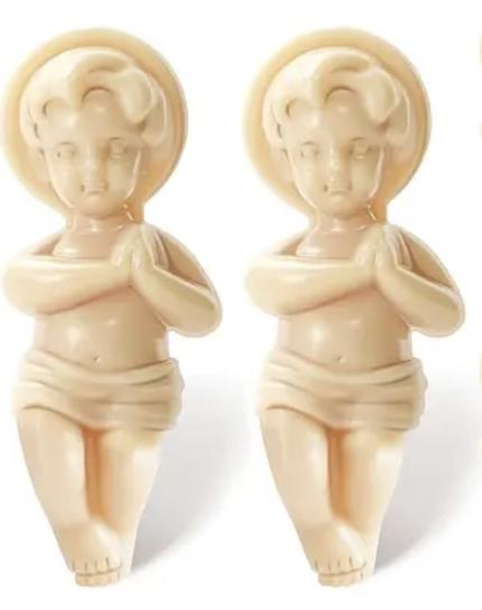 Teeny Tiny Mini Jesus Nativity Creche Angel Plastic Miniature Doll ...