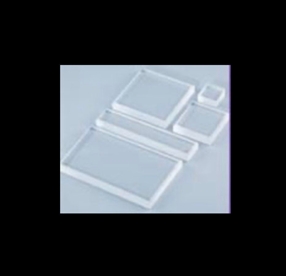 Acrylic Mount Set #7 Acrylic Block Rubber Stamp Unmounted Set Acrylic ...