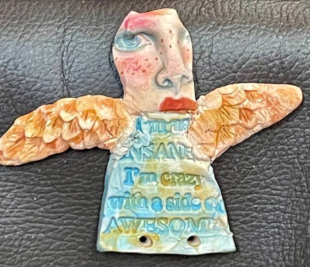 Miniature Art Doll Clay Pendant Doll Body Fragment Artifact - Etsy