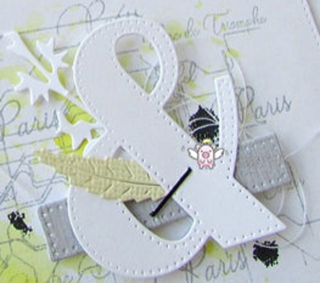 Punctuation AND Sign Die Cutter Metal Cutting Dies Cutmold Scrapbook ...