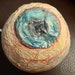 Handmade Paper Mâché Eye Eyeball Round Ball Flat Back Halloween ...