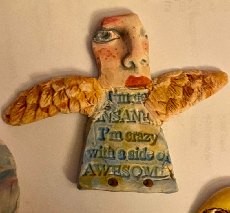 Miniature Art Doll Clay Pendant Doll Body Fragment Artifact - Etsy