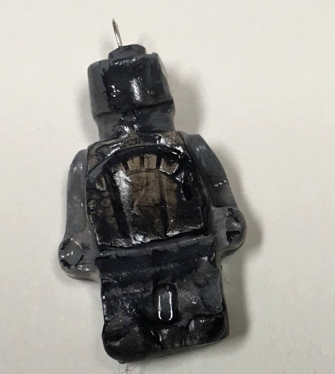 1 Handmade Clay Robot Bead Drop Jewelry Craft Supplies Handmade Clay ...