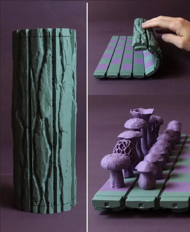 Forest-themed Roll-up Chess Board - Etsy