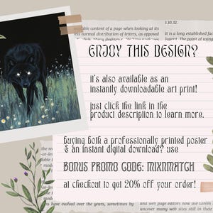 Moody Wolf Painting | Dark Cottagecore Woodland Animal Print | Green ...