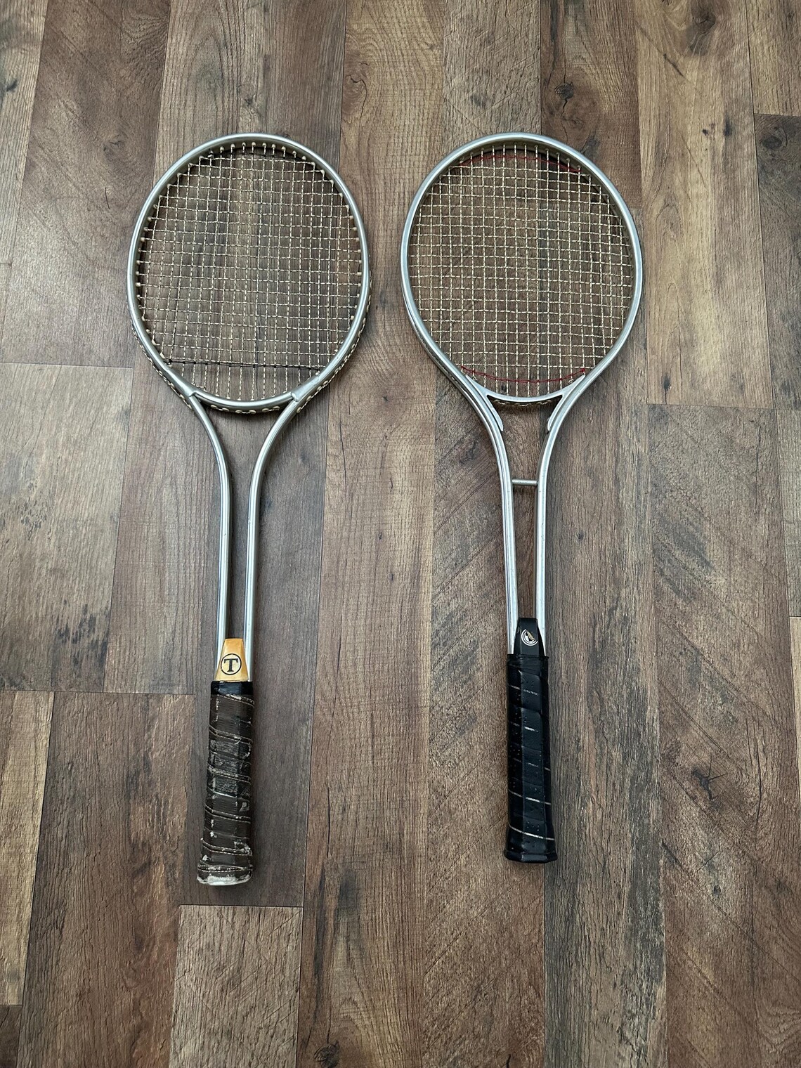 Vintage Model T Aluminum Tennis Racquet Racket Lot of 2 - Etsy